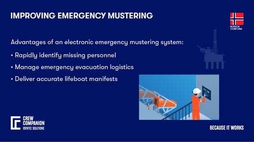 Emergency Mustering on Offshore Installations