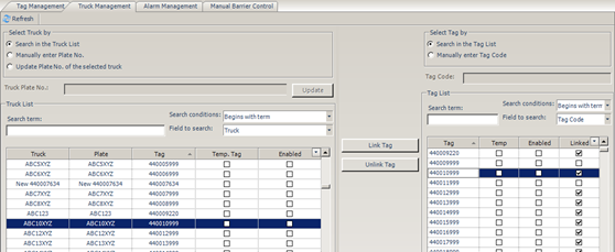 Truck Management - Terminal Tracker Module