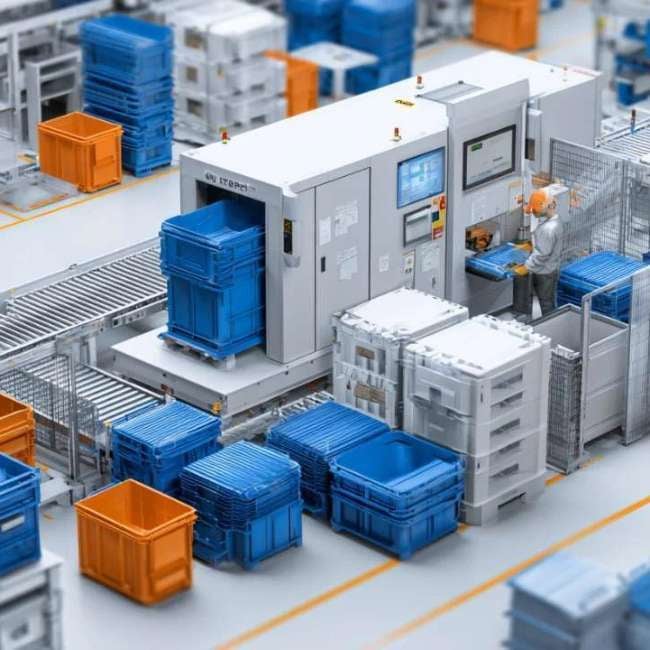 Real time locating system Industry 4.0
