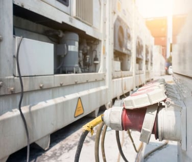 Automated reefer logistics in ports